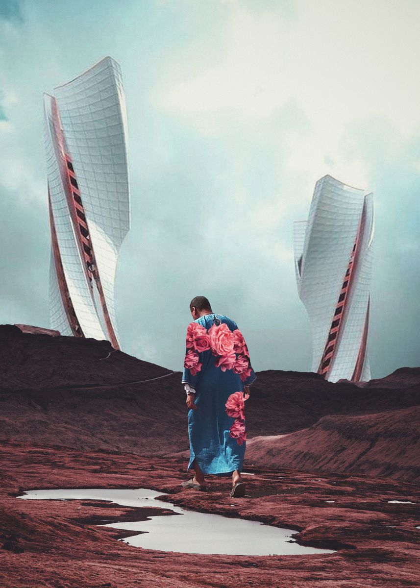 'Gibran' Poster, picture, metal print, paint by Frank Moth | Displate