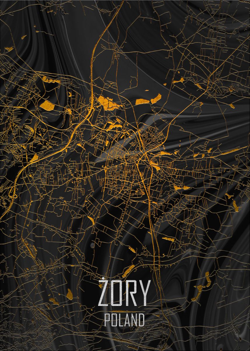 'Zory Poland' Poster by Coconut Sorbet | Displate