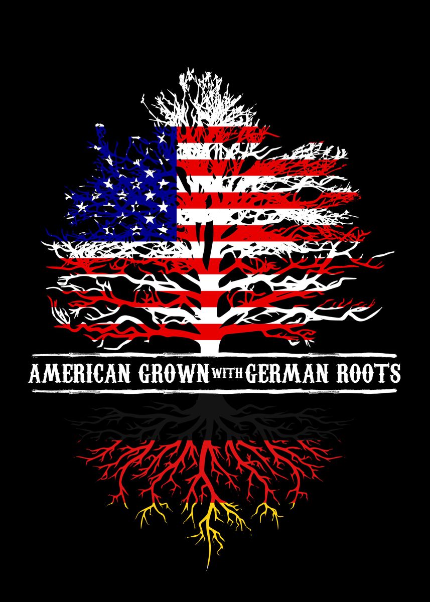 'German roots' Poster by Giovanni Poccatutte | Displate