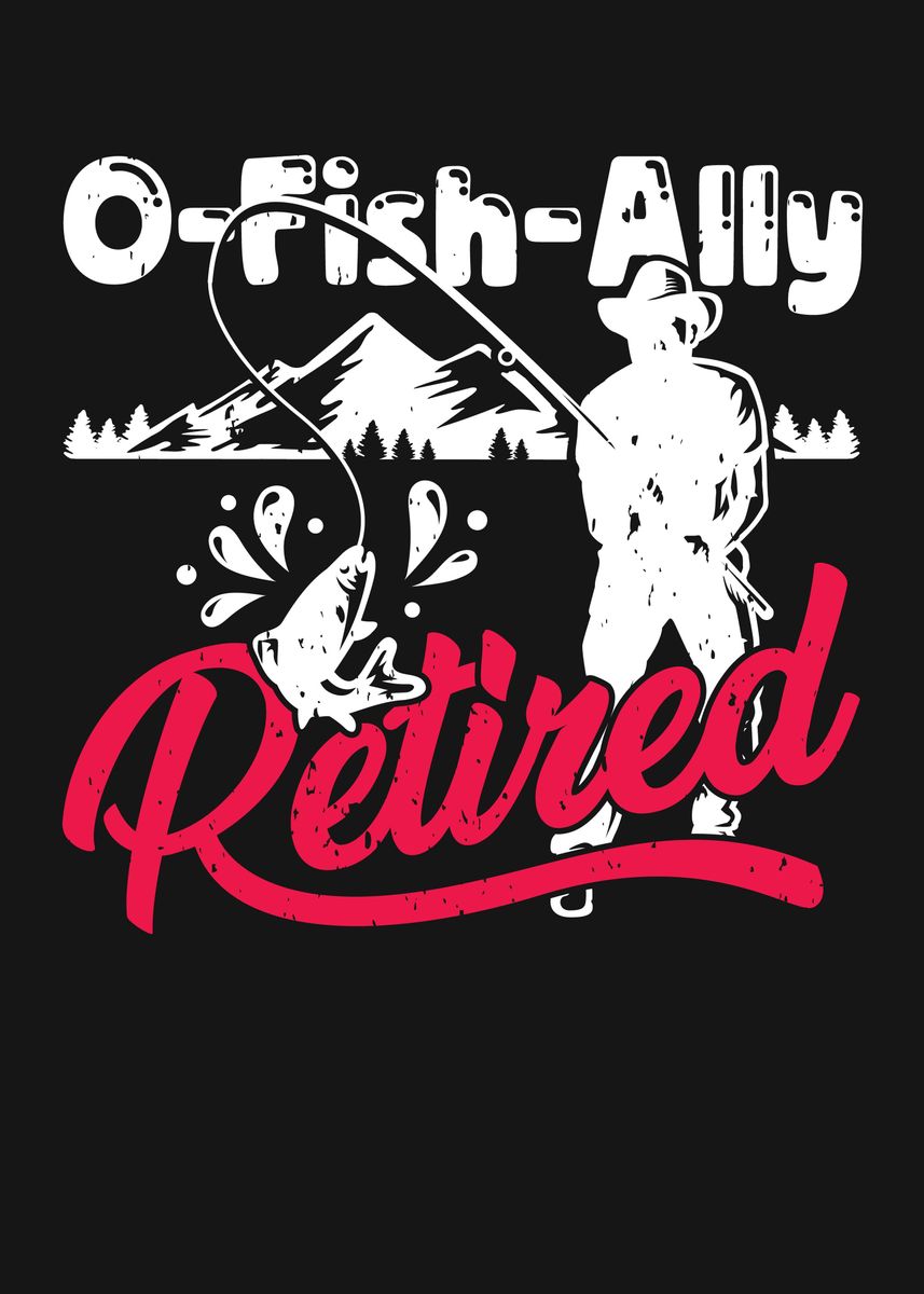 'Fisher Retirement Design' Poster by Marcel Doll | Displate