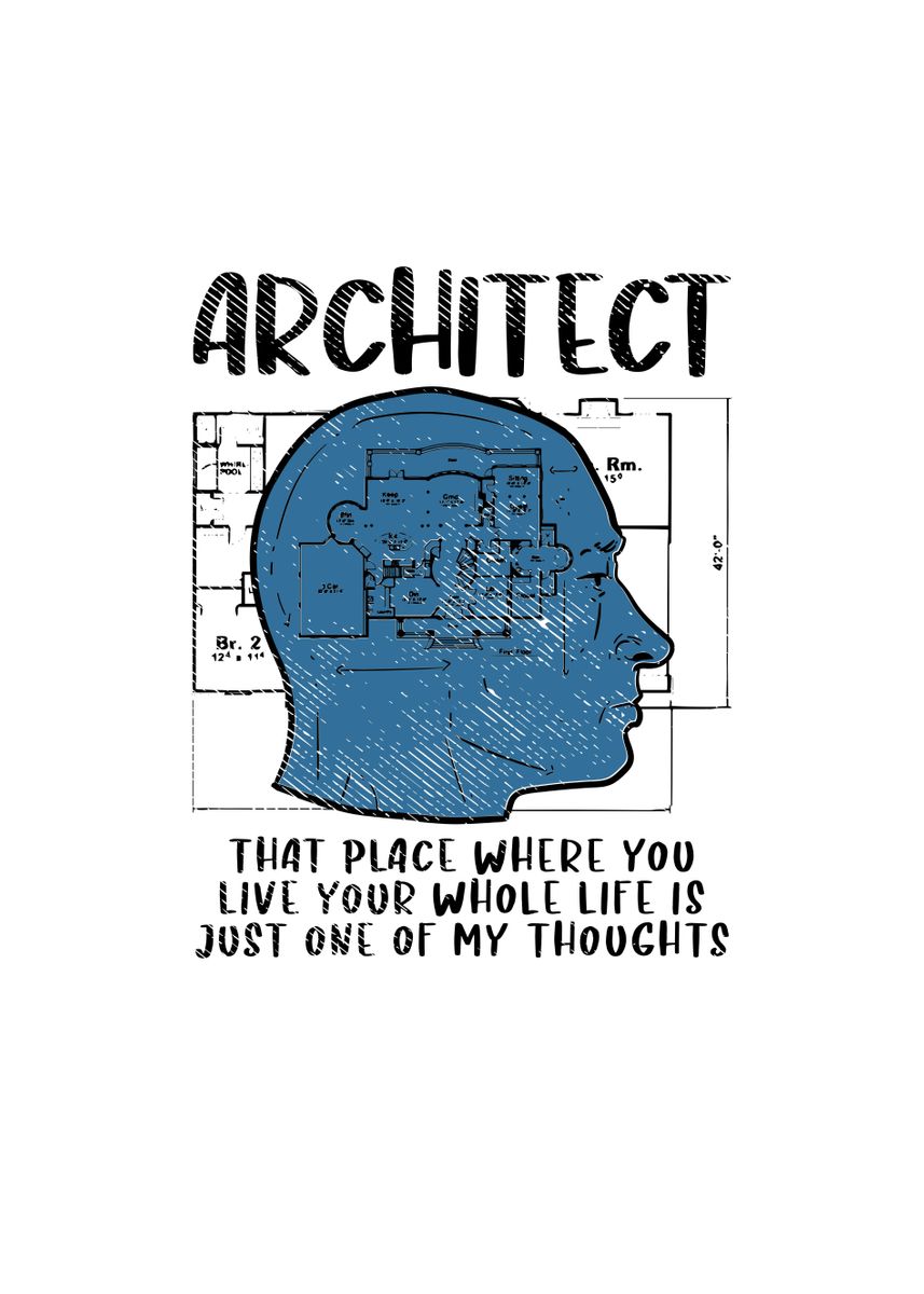 'Architect Definition' Poster, picture, metal print, paint by Shiva121 ...