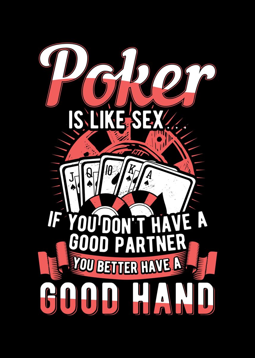 'Poker Player Gambling' Poster, picture, metal print, paint by LaLou ...