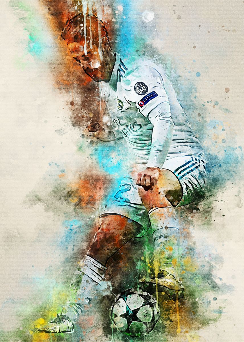 'Isco' Poster, picture, metal print, paint by Farwell Florentino | Displate