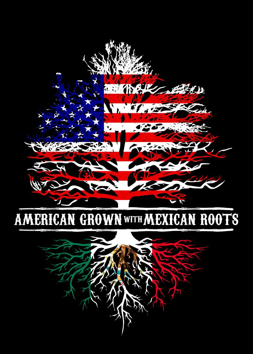 'Mexican Roots ' Poster, picture, metal print, paint by Giovanni ...
