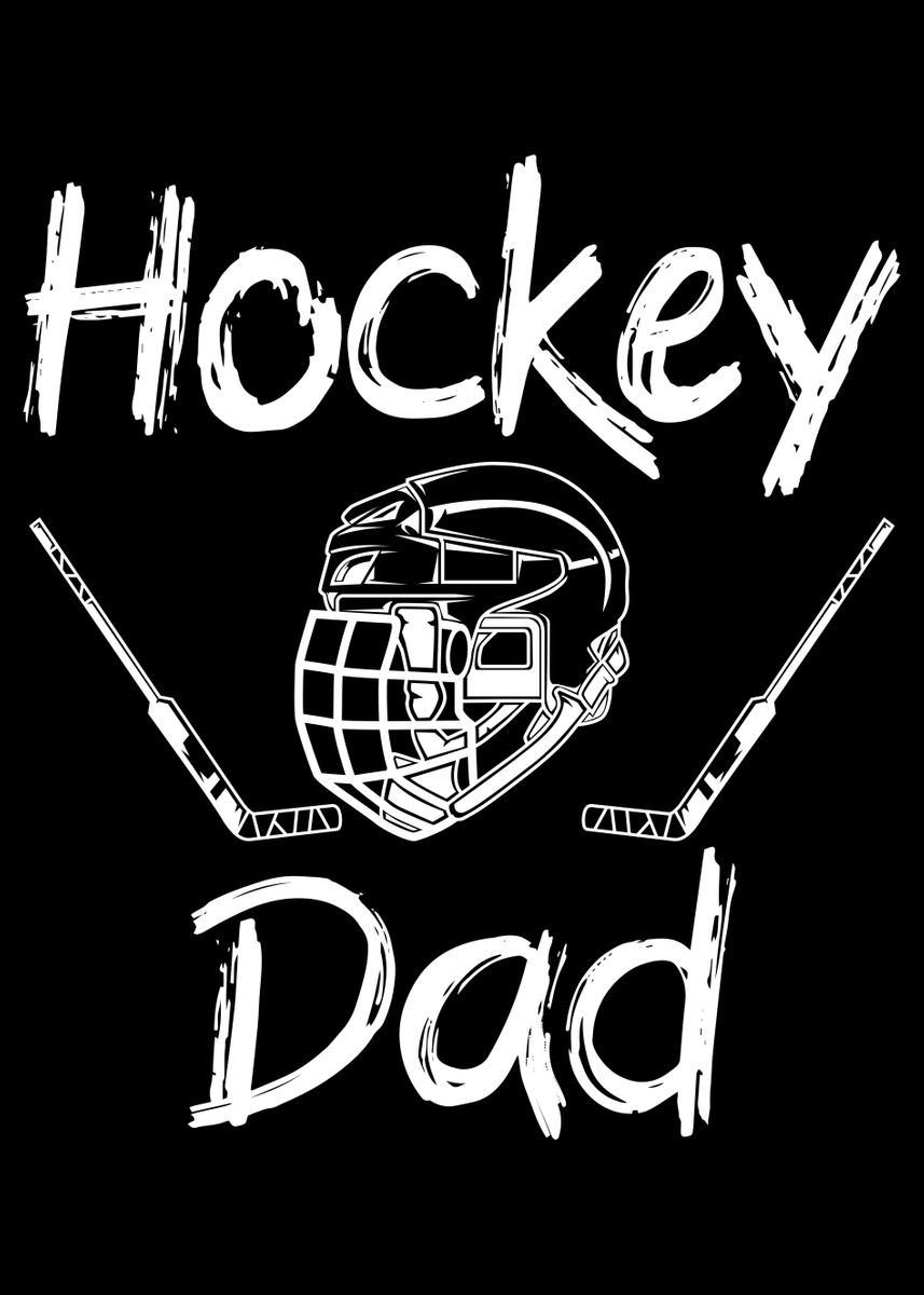 'Hockey Dad' Poster by Andreas Schellenberg | Displate