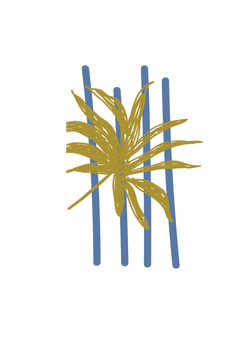 'Leaf Lining' Poster, picture, metal print, paint by Francois Ringuette ...