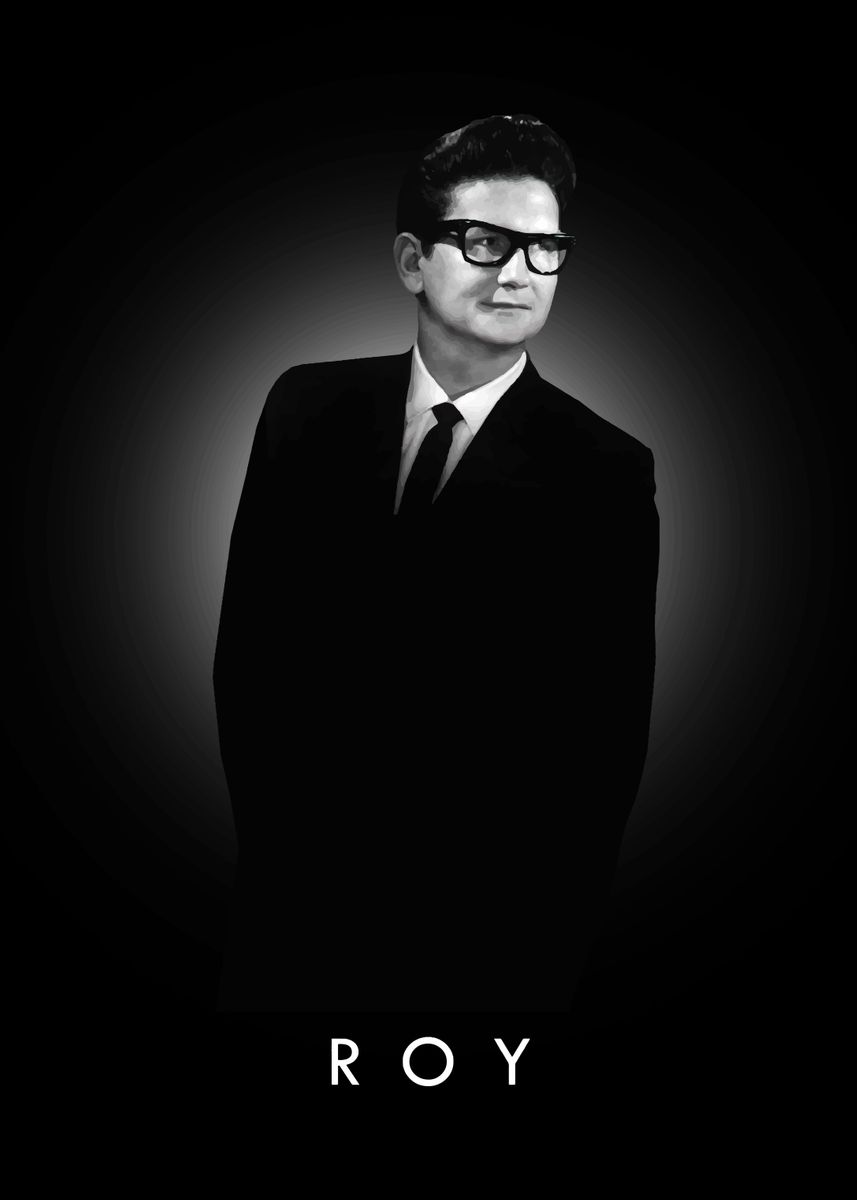 'Roy Orbison' Poster by Bo Kev | Displate