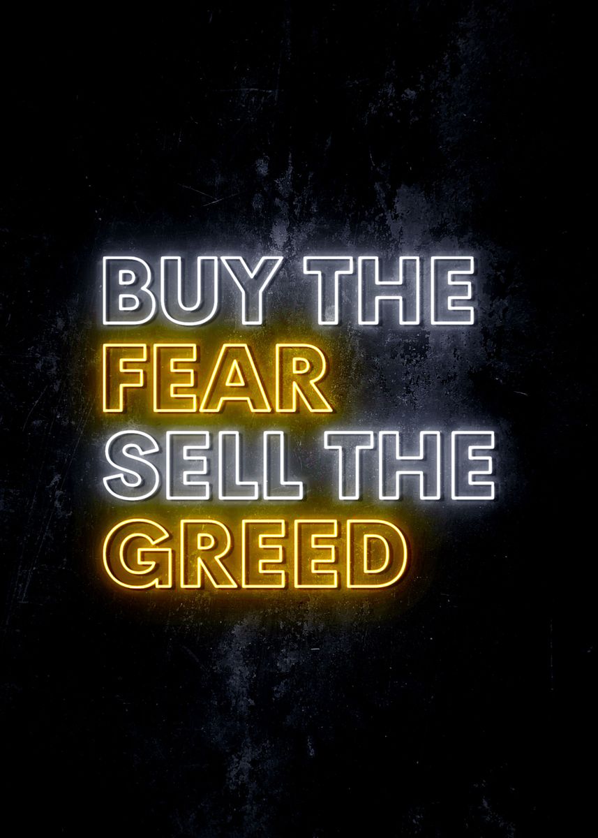 'Buy The Fear' Poster, picture, metal print, paint by IMR Designs ...