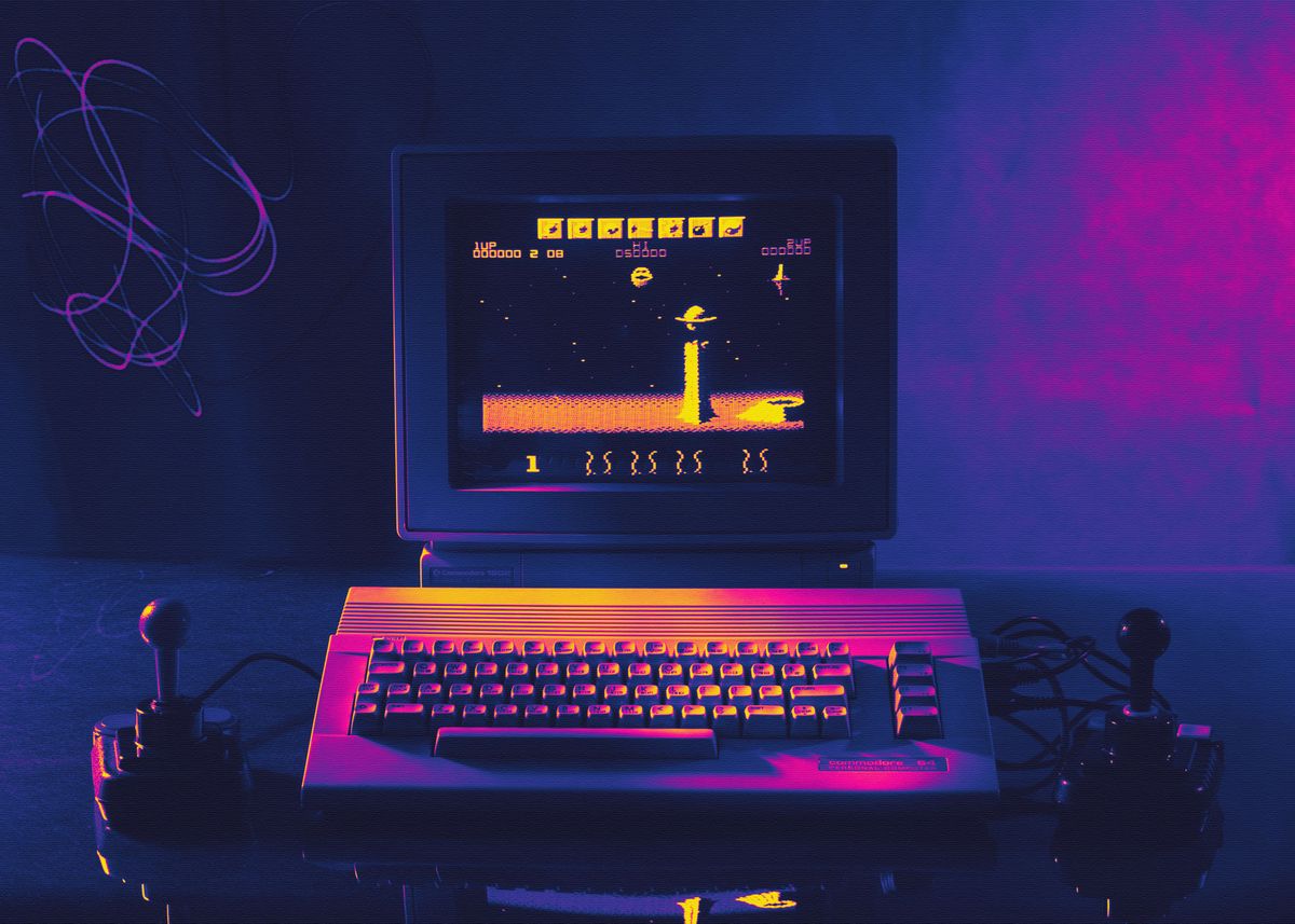 'Gamer Setup' Poster by artisticdesign 1903 | Displate