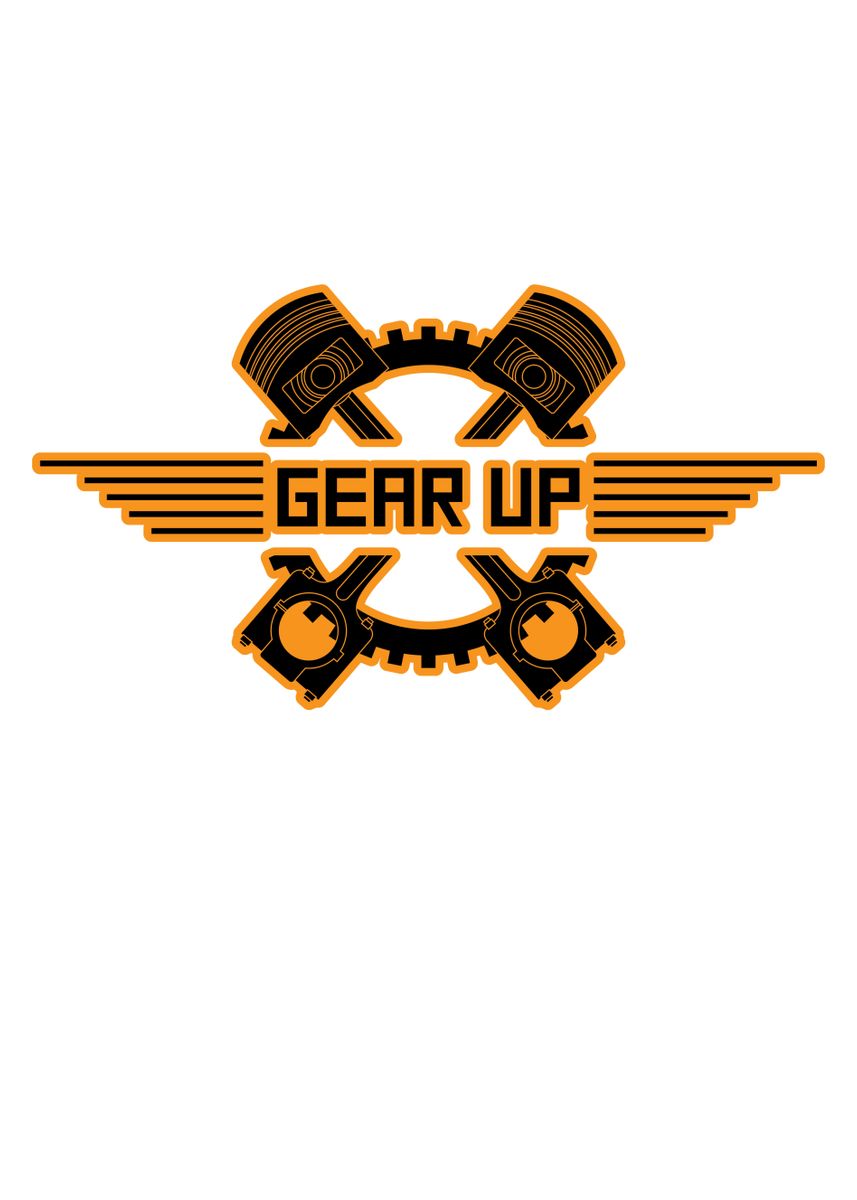 'Gear It Up' Poster, picture, metal print, paint by Francois Ringuette ...