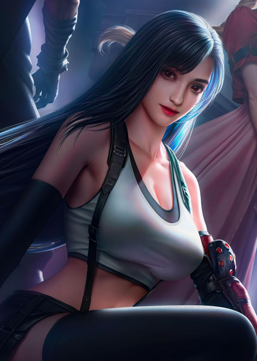 'Final Fantasy' Poster, picture, metal print, paint by EunJae Lee | Displate