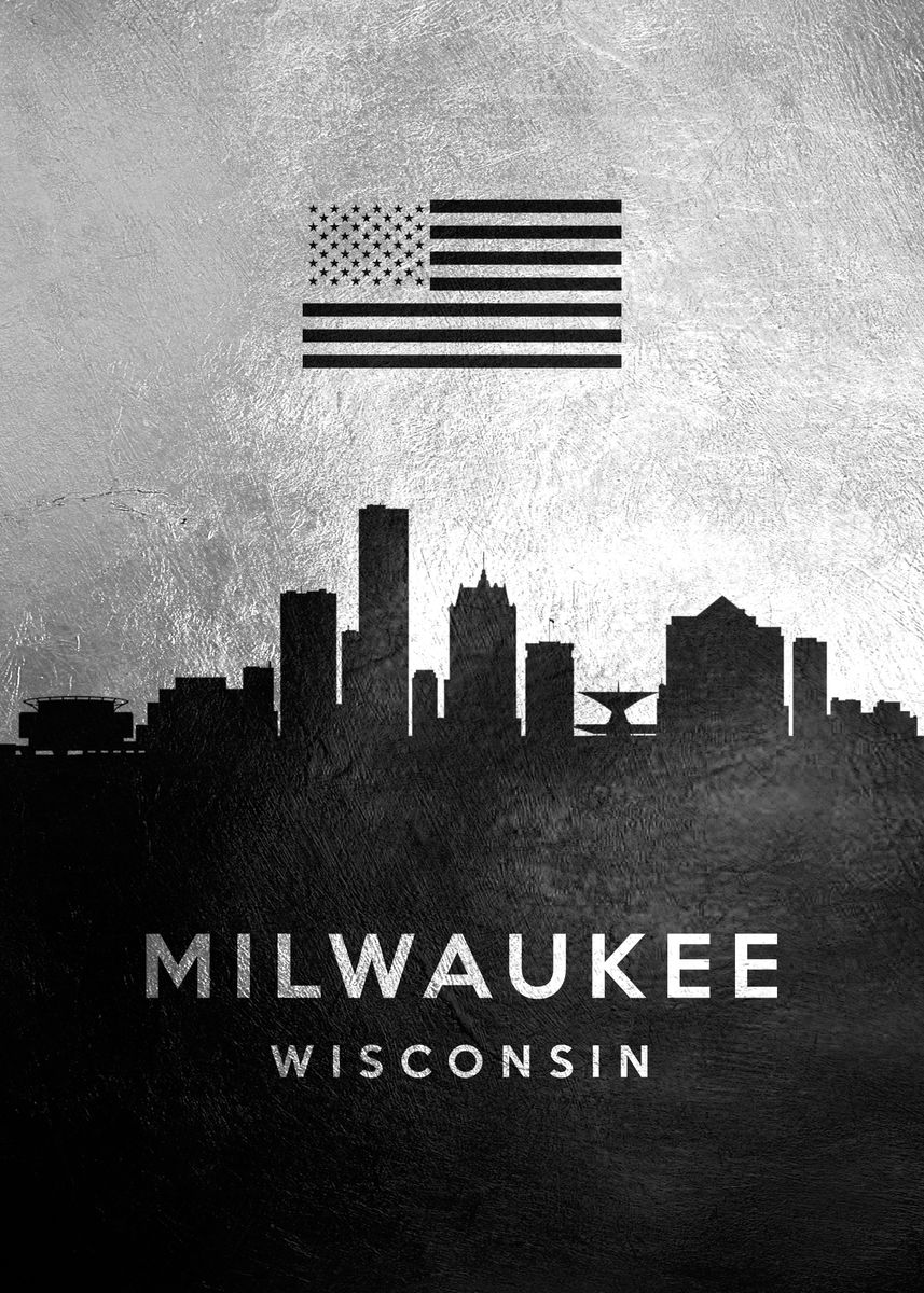 'Milwaukee Wisconsin' Poster by ABConcepts | Displate