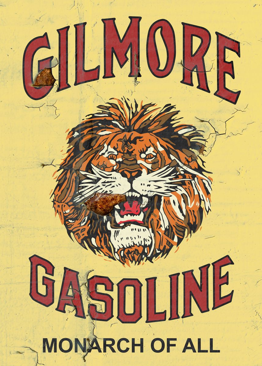 'Gilmore Gasoline' Poster by Manuel Garcia | Displate