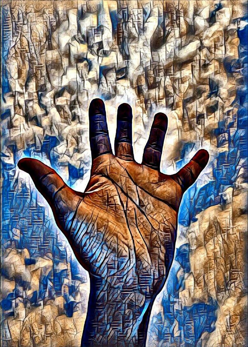 'Palm III' Poster, picture, metal print, paint by Andrew | Displate