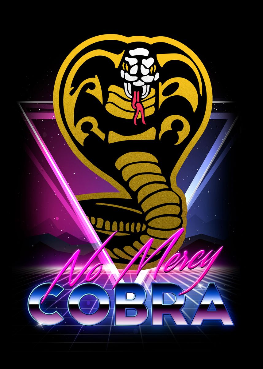 'No Mercy' Poster by Retro Freak | Displate