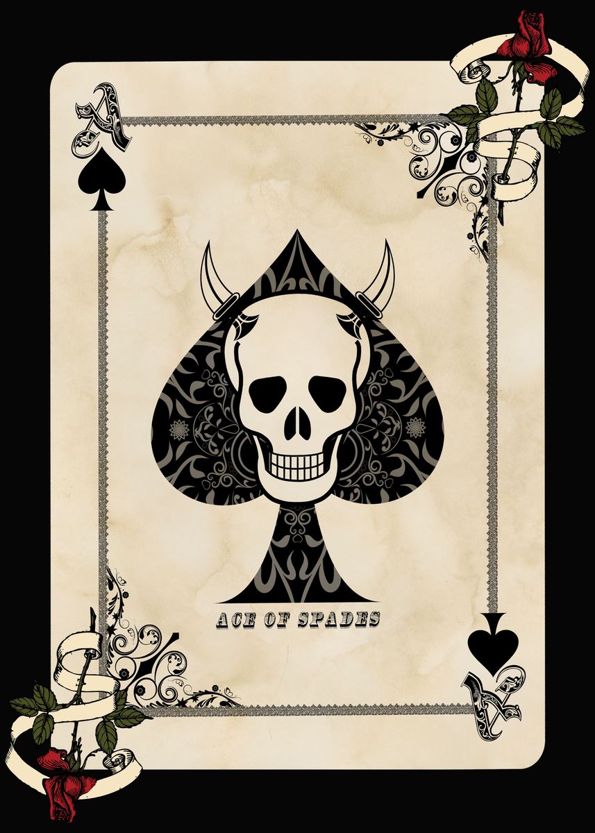 'Death Card ' Poster, picture, metal print, paint by Inspired Images ...