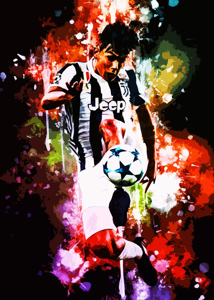 'paulo dybala' Poster by OverKiks | Displate
