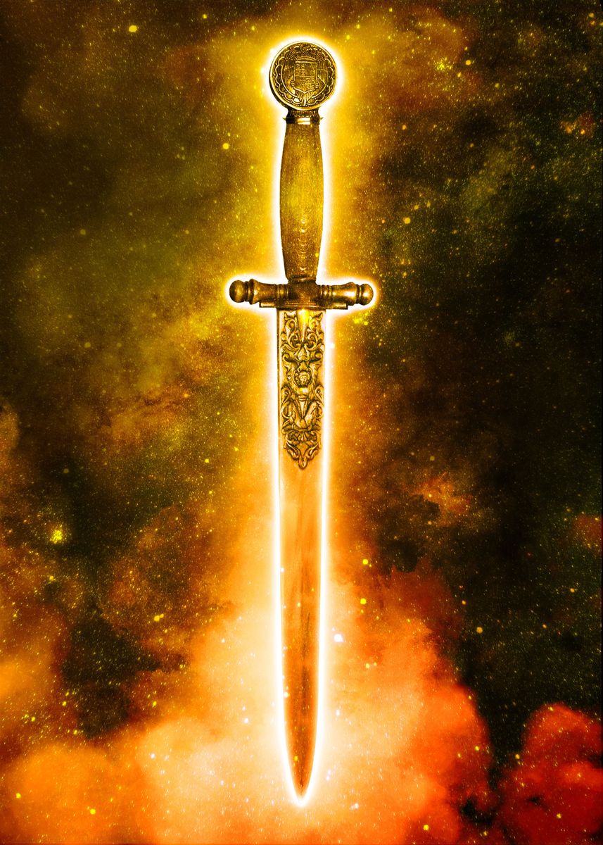 'Sword V1' Poster, picture, metal print, paint by artisticdesign 1903 ...