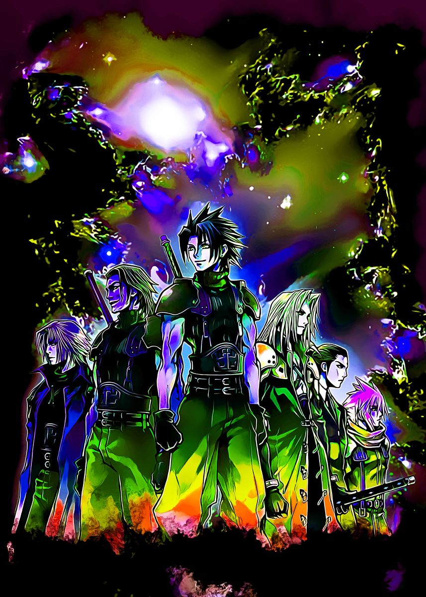 'Final Fantasy' Poster, picture, metal print, paint by venom victims ...