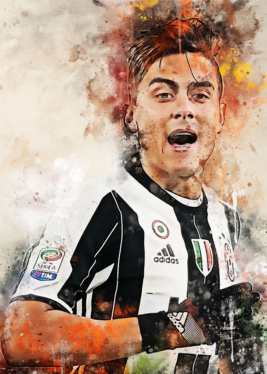 'Paulo Dybala' Poster, picture, metal print, paint by Franklin Ruben ...