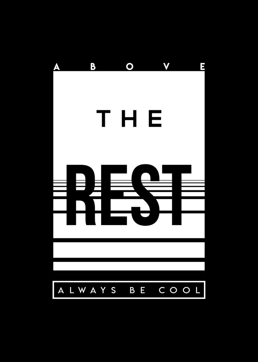 'Above the Rest' Poster, picture, metal print, paint by Francois ...