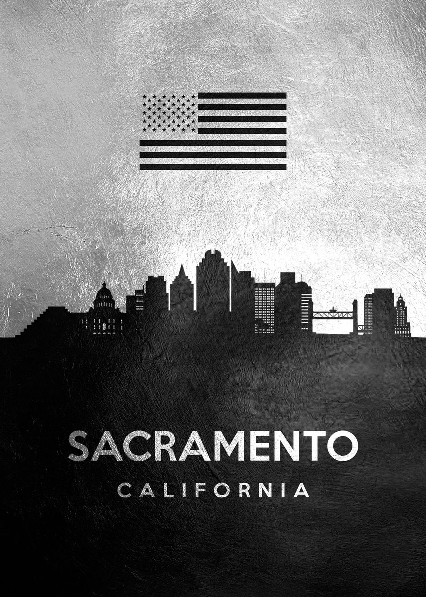 'Sacramento California' Poster by ABConcepts | Displate