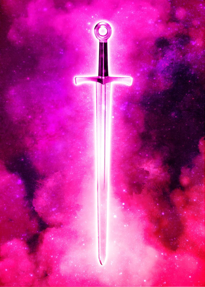 'Sword V4' Poster, picture, metal print, paint by artisticdesign 1903 ...