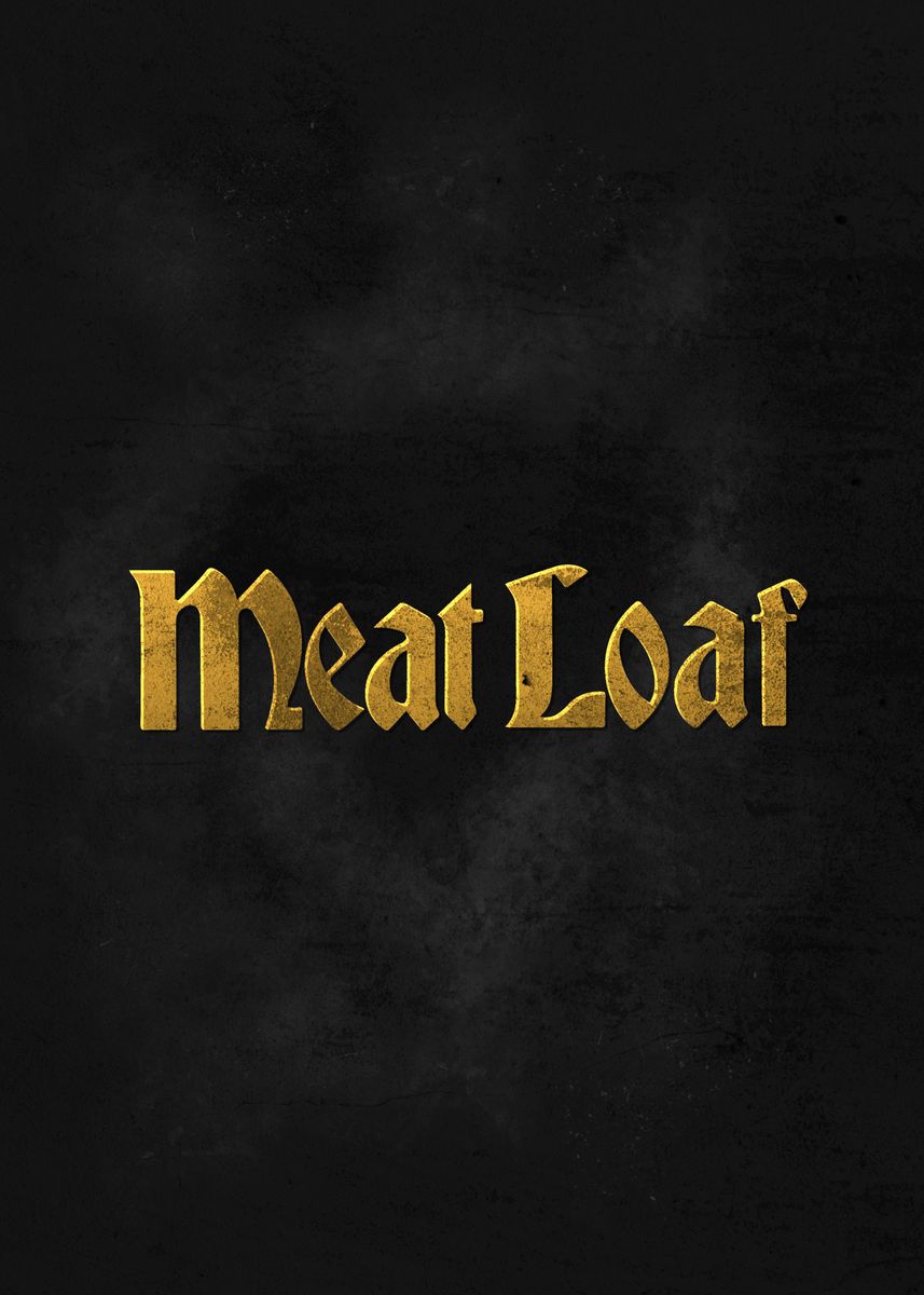 'Michael Lee Aday Meat Loaf' Poster, picture, metal print, paint by ...