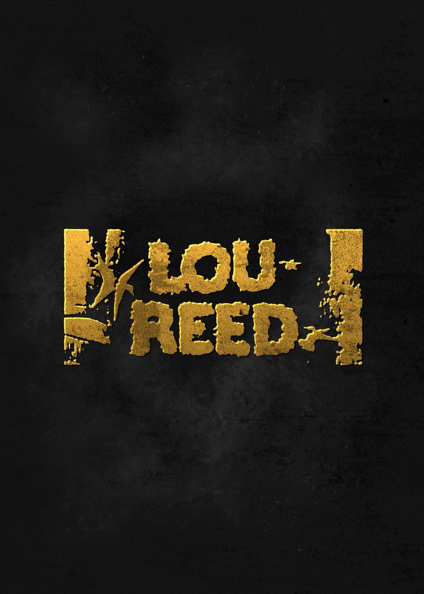 'Lewis Allan Lou Reed Rock' Poster, picture, metal print, paint by ...