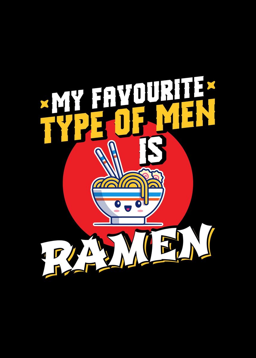'Ramen Noodles Funny' Poster by HumbaHarry Geitner | Displate