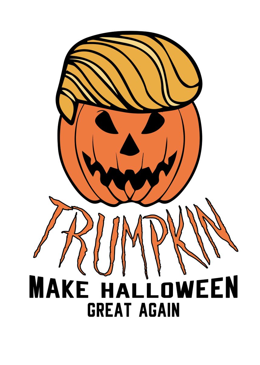 'Donald Trump Wig' Poster by Steven Zimmer | Displate