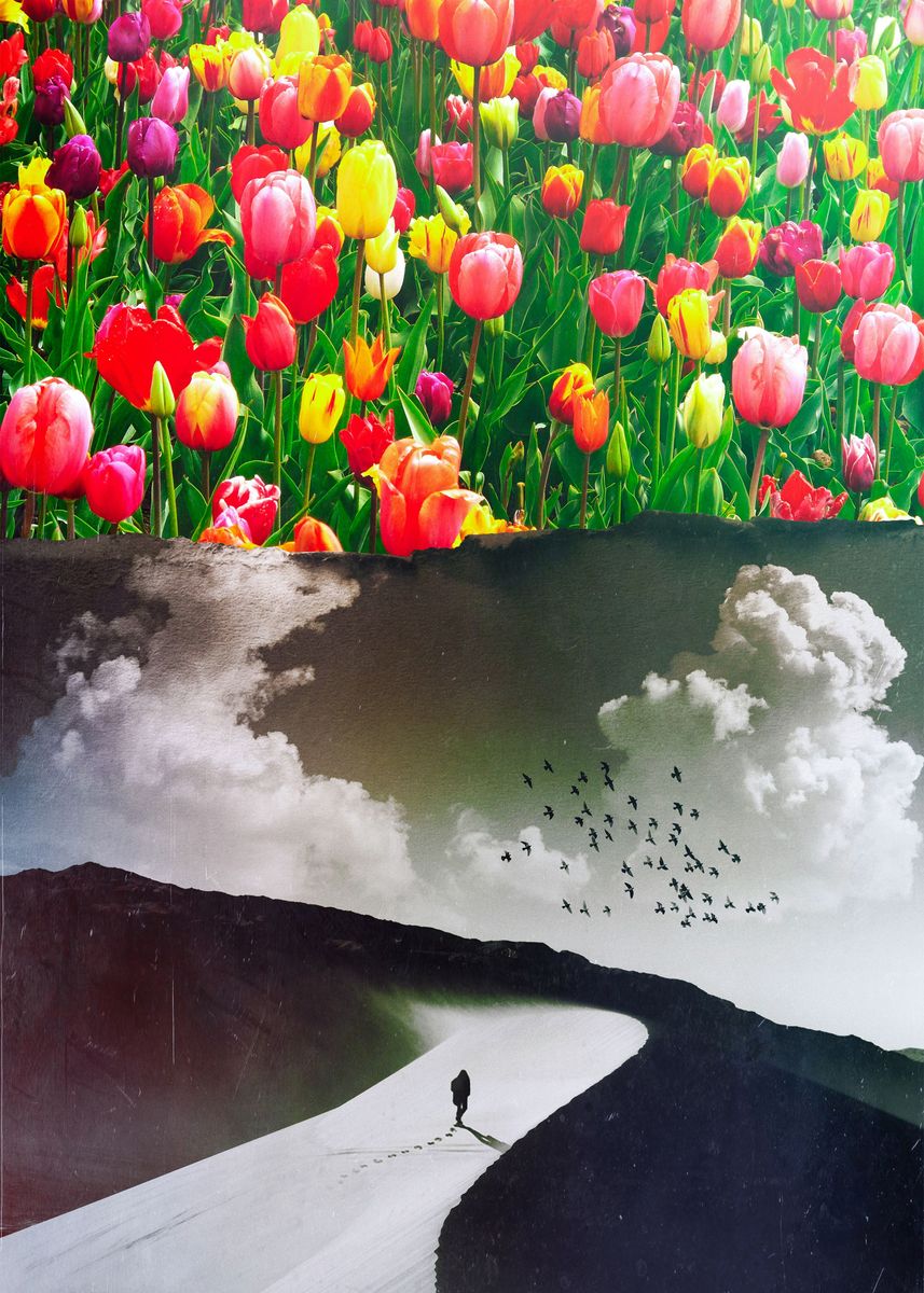 'For A Better Tomorrow' Poster, picture, metal print, paint by seam ...