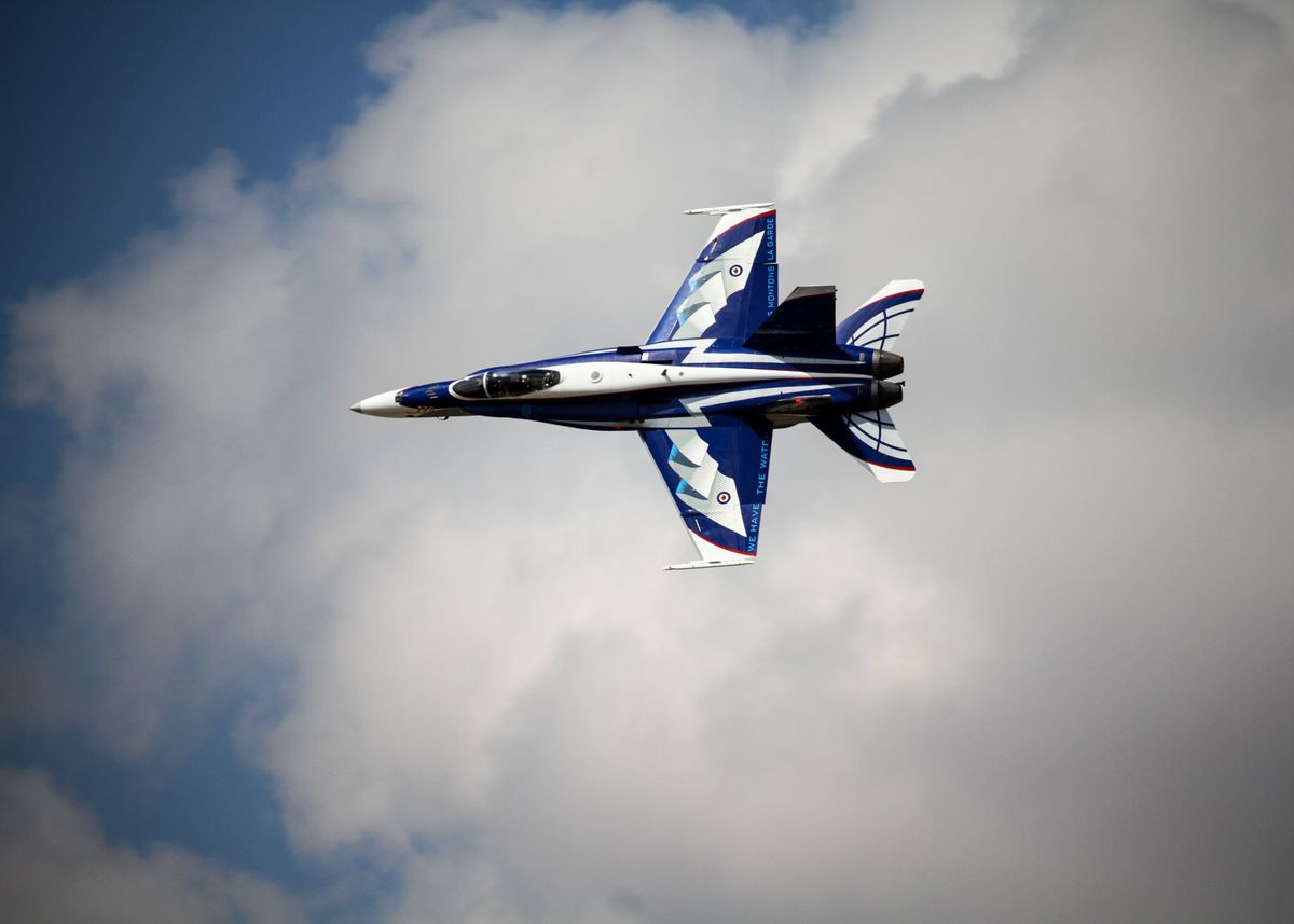 'F18 Fighter Jet' Poster by Rhodri2p | Displate