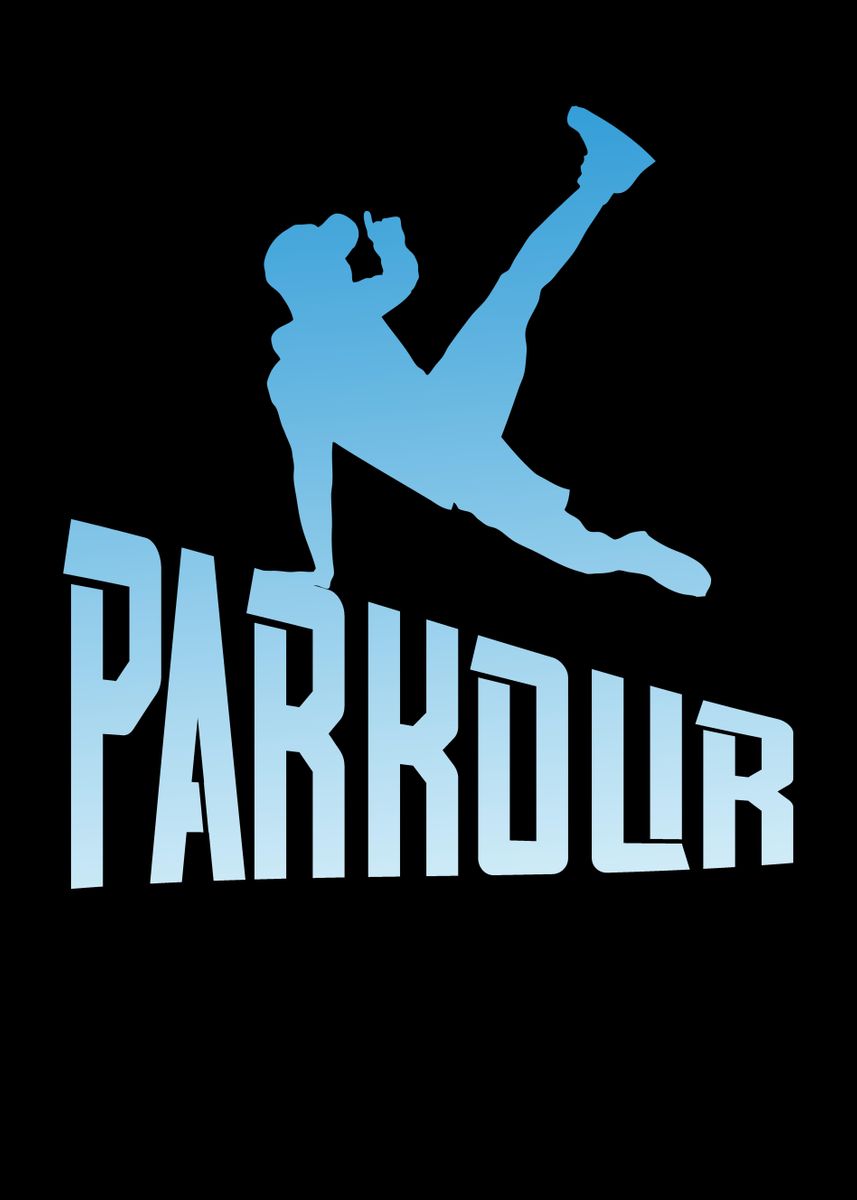 'Parkour Freerunner Athlete' Poster, picture, metal print, paint by ...