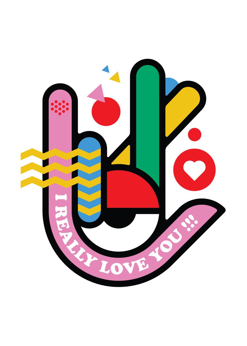 'IRLY' Poster by Plugaru Catalin | Displate