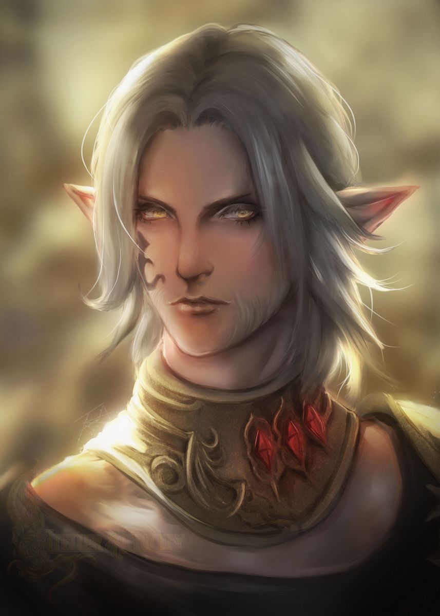 ' Urianger Augurelt' Poster, picture, metal print, paint by Atelier ...