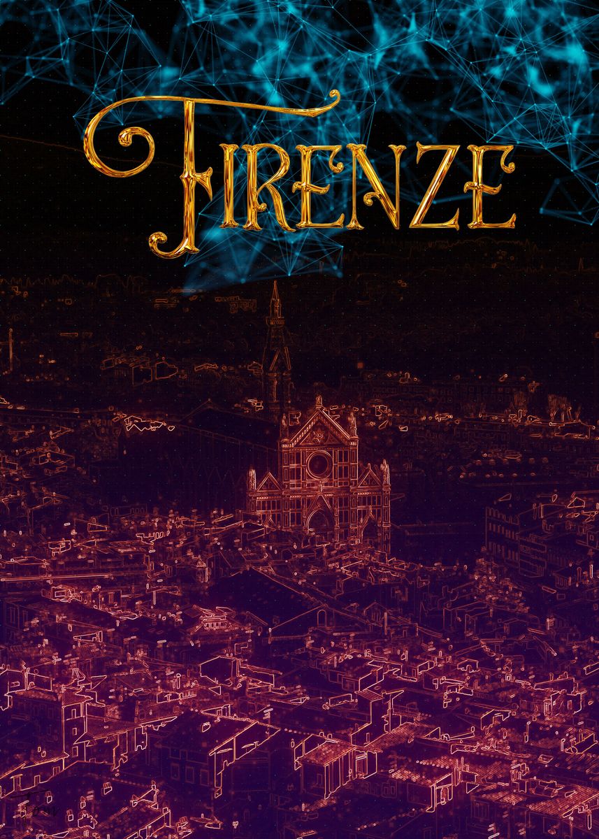 'Firenze' Poster by Petra Rommelfanger | Displate