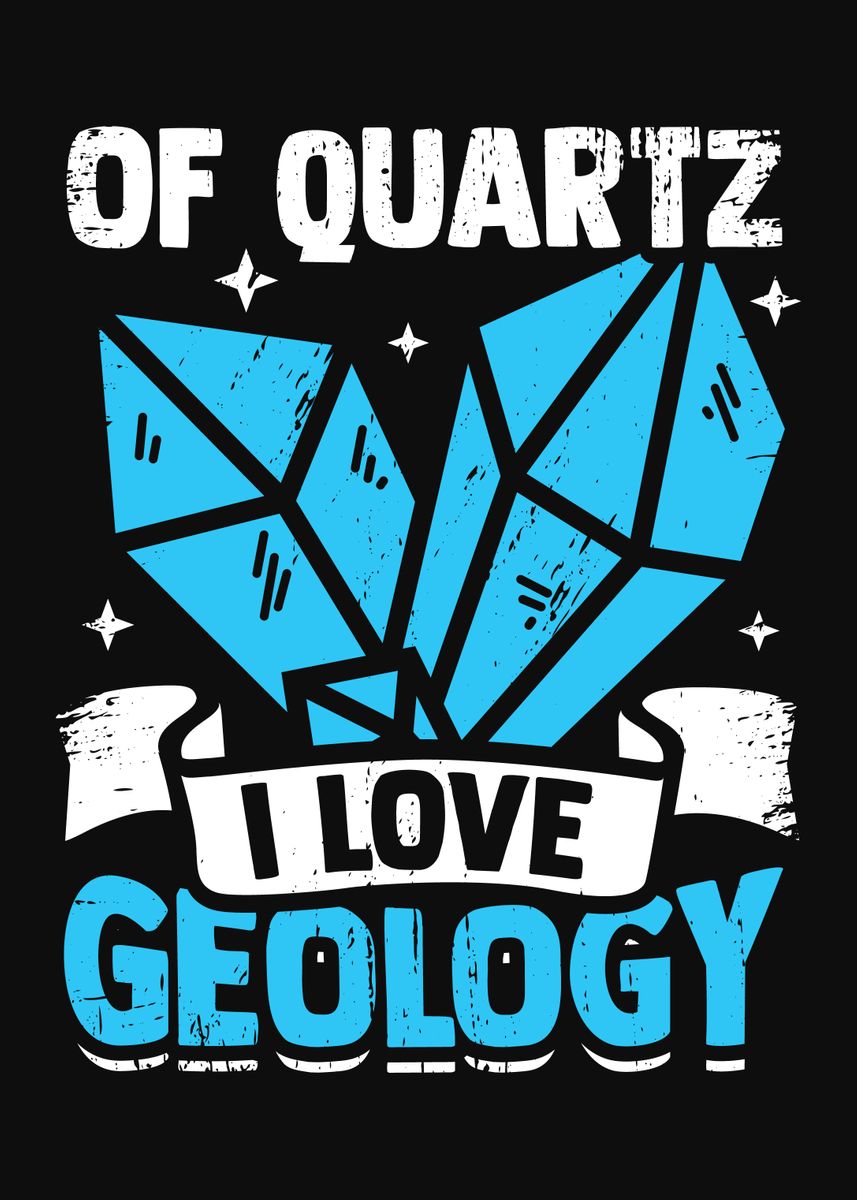 'Funny Geology Design ' Poster, picture, metal print, paint by Marcel ...