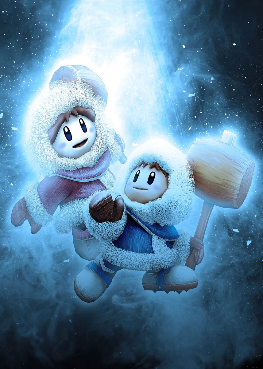 'Ice Climbers' Poster by Black Iris | Displate