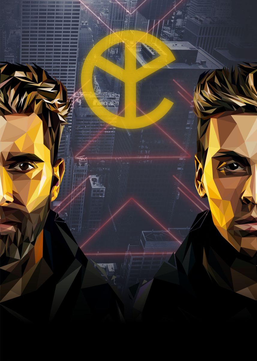 'yellow claw' Poster, picture, metal print, paint by Most Popular Cult ...