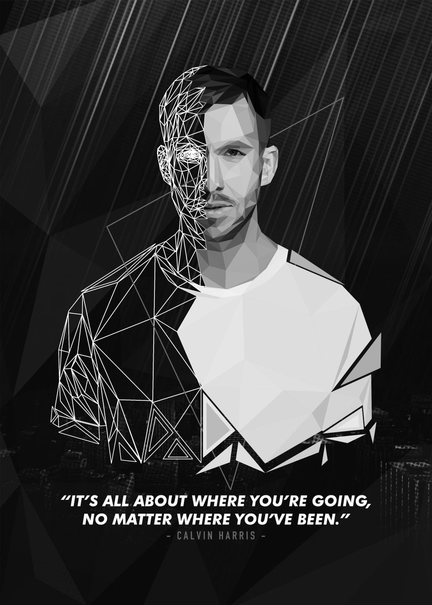 'calvin harris' Poster by Most Popular Cult posters | Displate