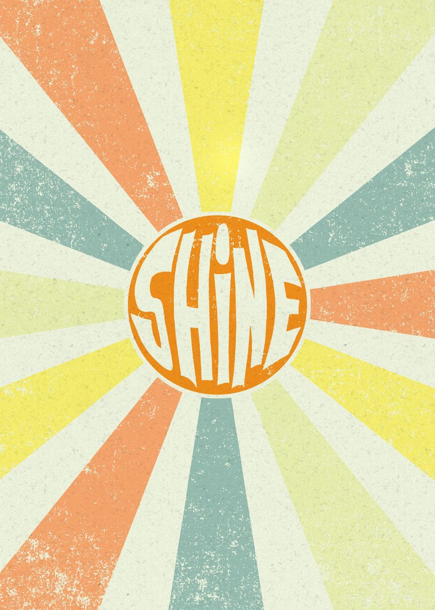 'Shine' Poster by Giovanni Poccatutte | Displate