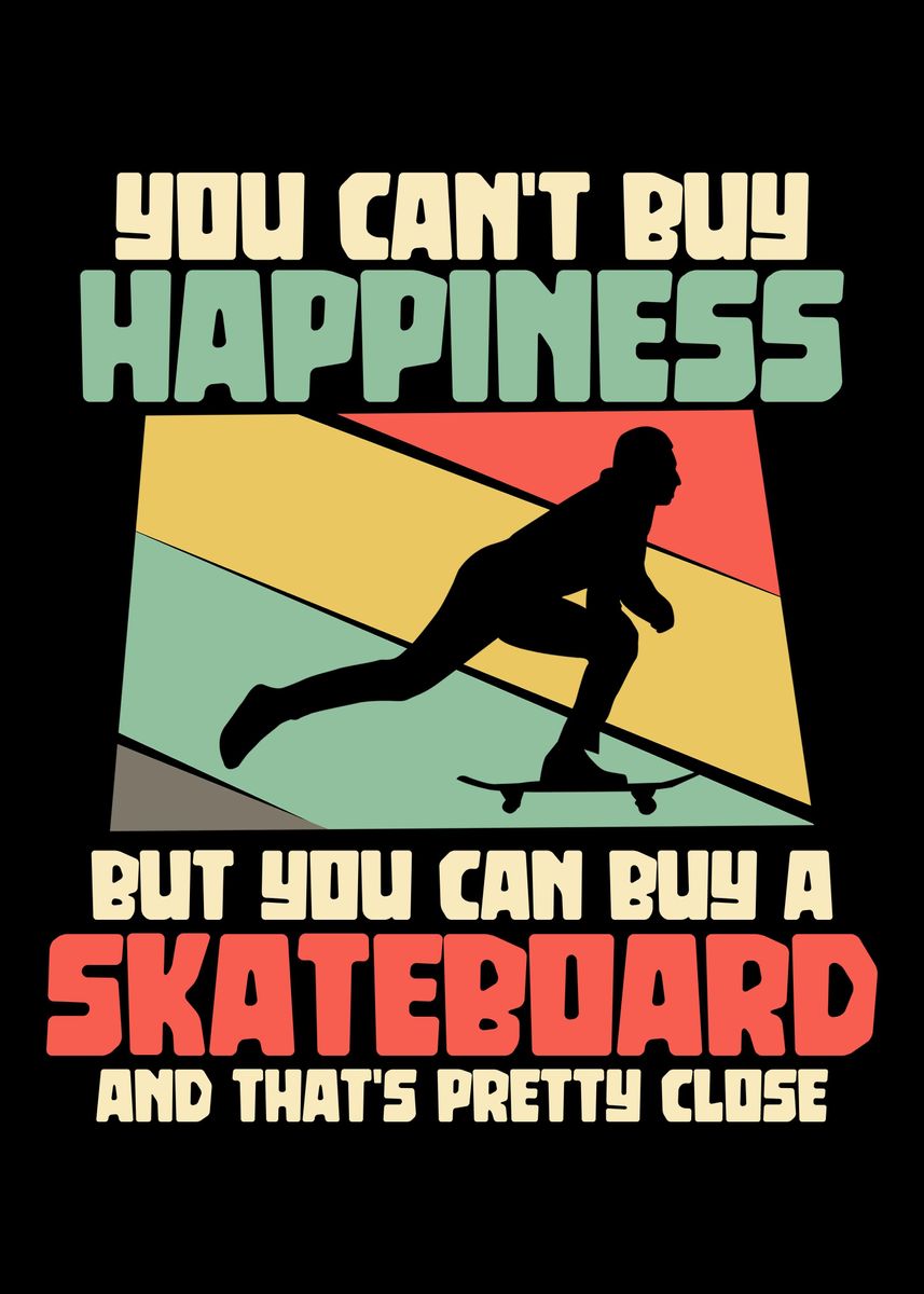 'Skateboard skateboarding' Poster by ankarsdesign | Displate