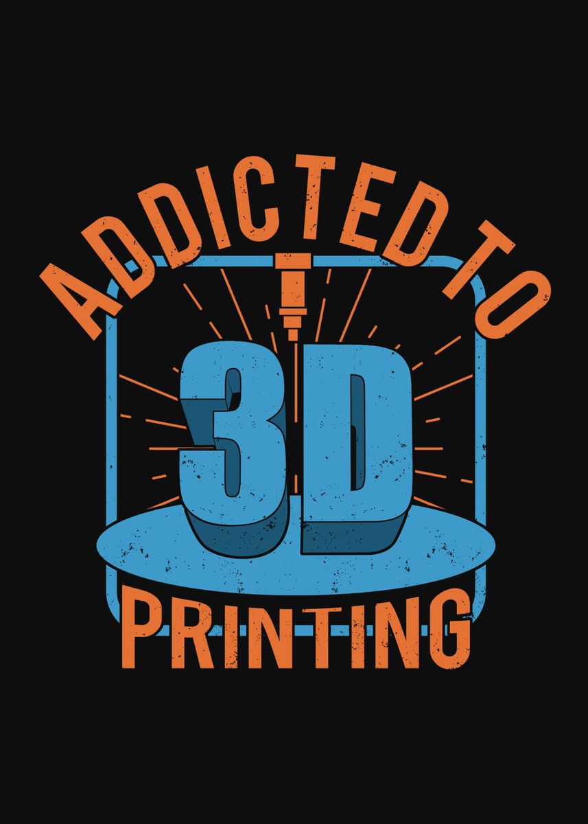 '3D Printer Design ' Poster by Marcel Doll | Displate
