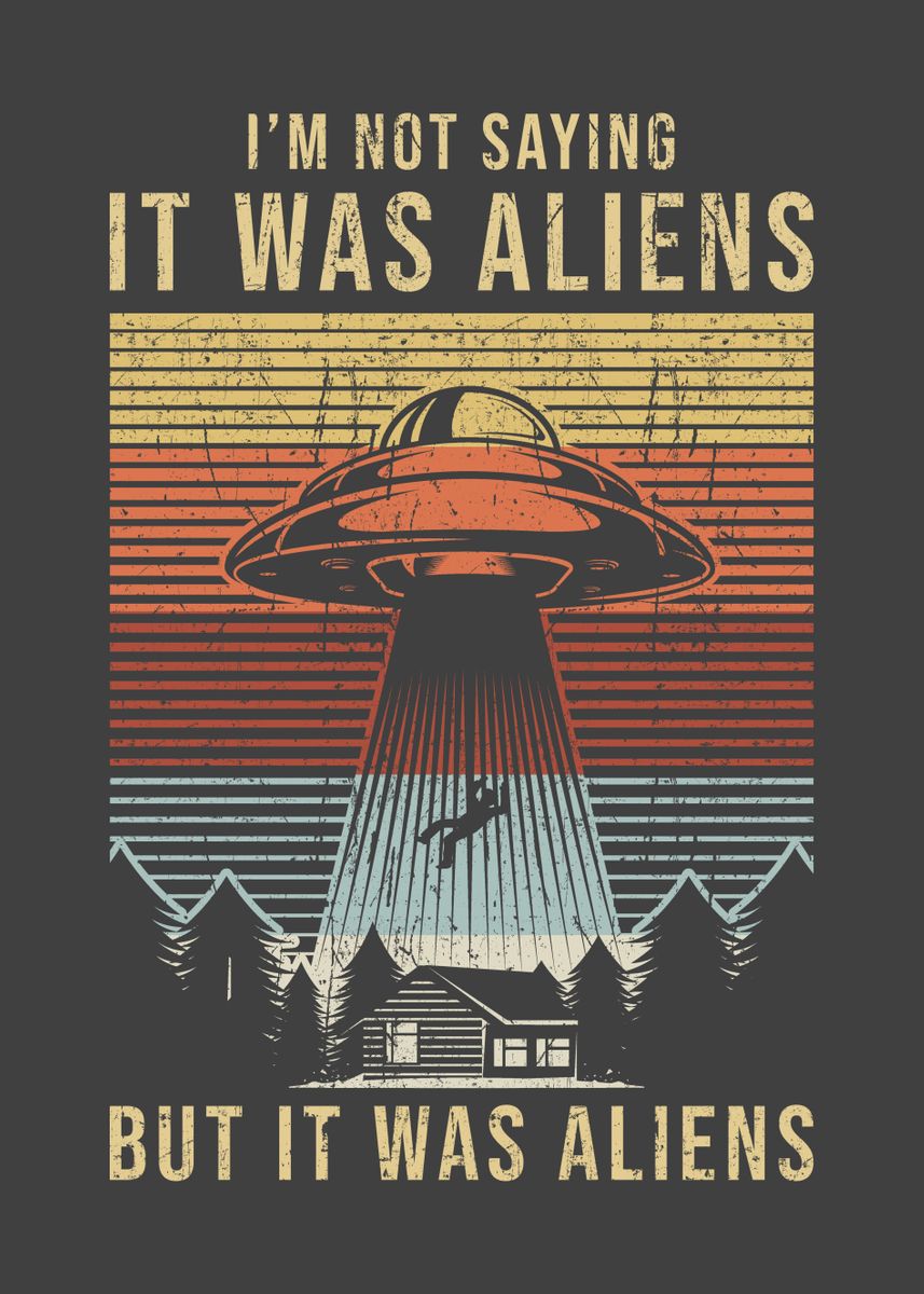 'Alien' Poster, picture, metal print, paint by schmugo | Displate