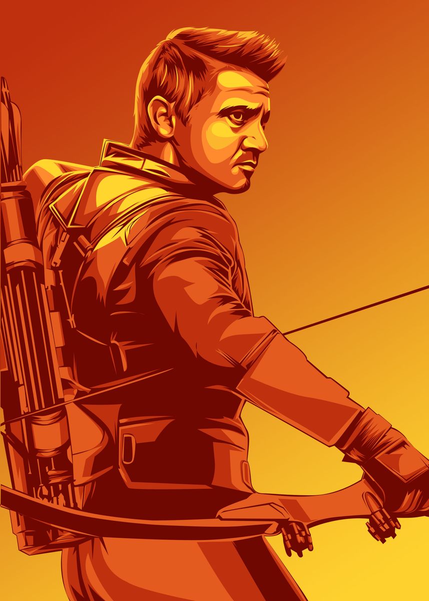 'clint' Poster, picture, metal print, paint by capture art | Displate