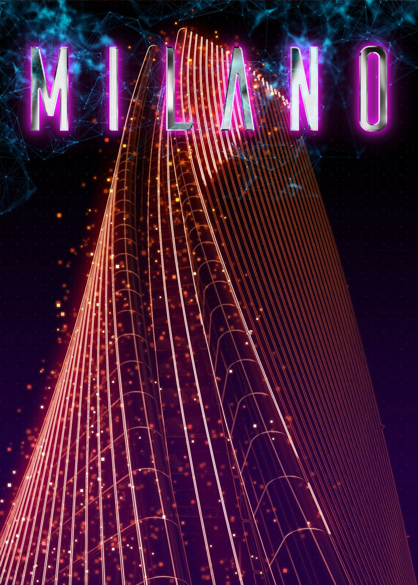 'Milano' Poster, picture, metal print, paint by Petra Rommelfanger ...