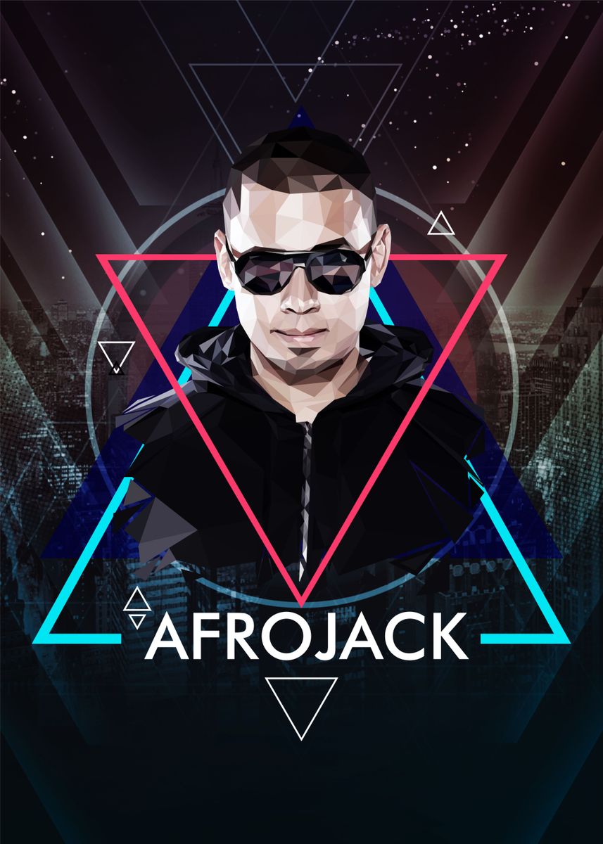 'afrojack' Poster by Most Popular Cult posters | Displate