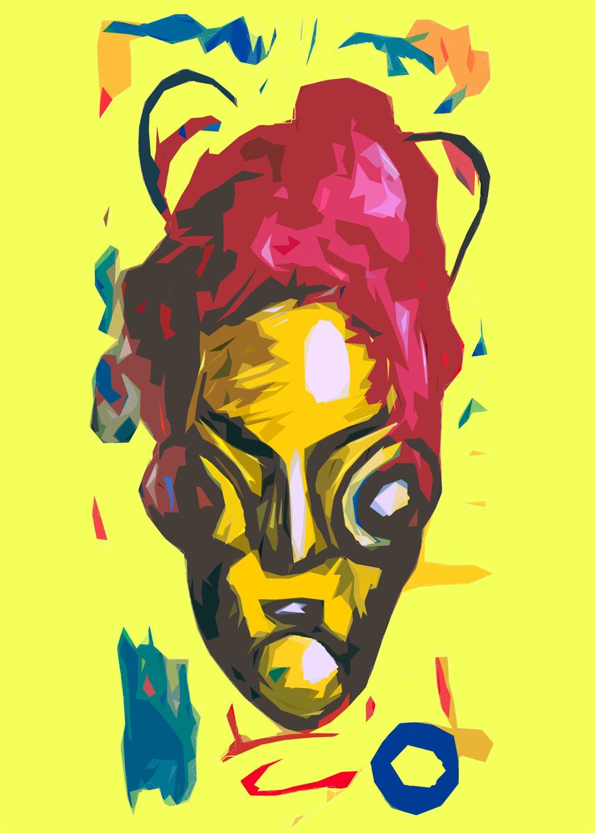 'Sethra' Poster, picture, metal print, paint by Aymann Jamal | Displate