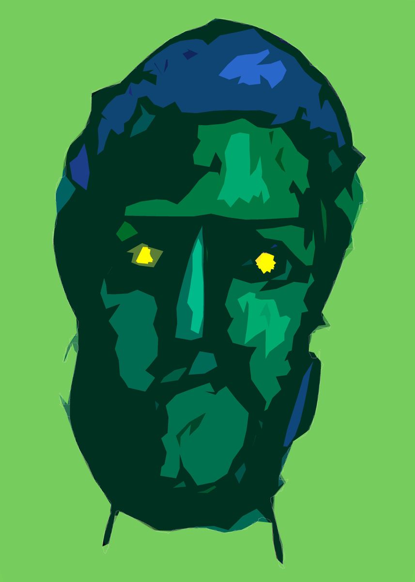 'Hoss ' Poster, picture, metal print, paint by Aymann Jamal | Displate